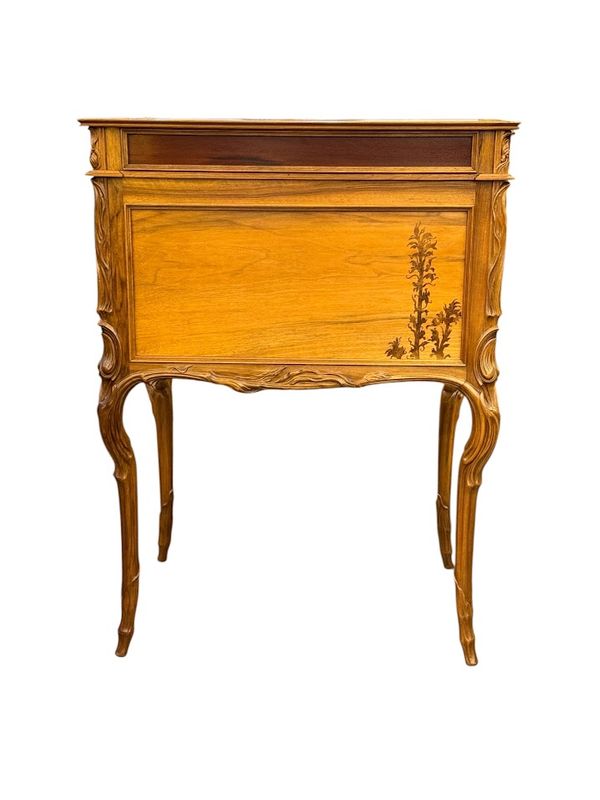 Emile Gallé Exceptional “Forest Lorraine” Desk – Art Nouveau Antiques